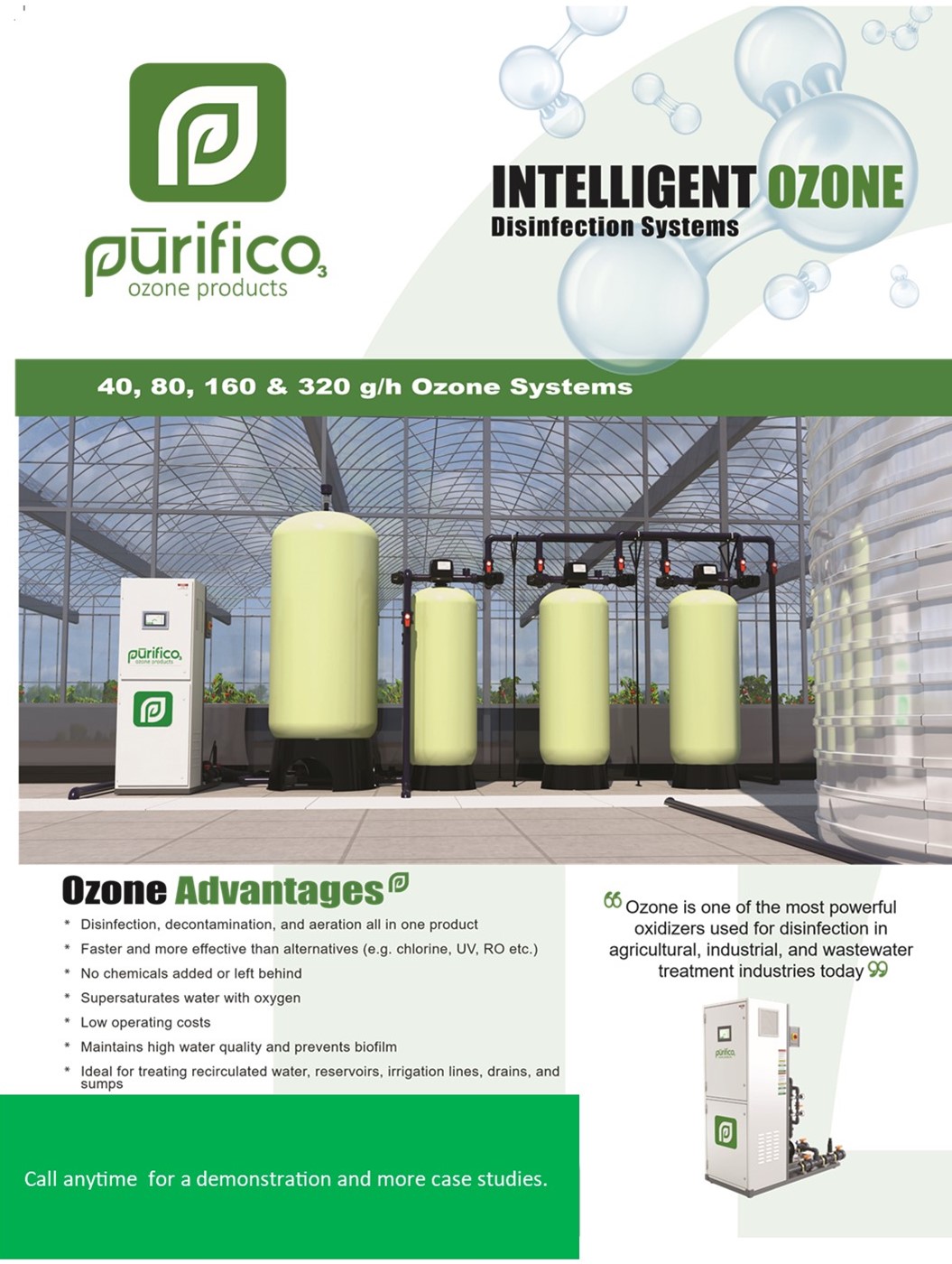 Ozone Generation – Purifico - Hendin Solutions